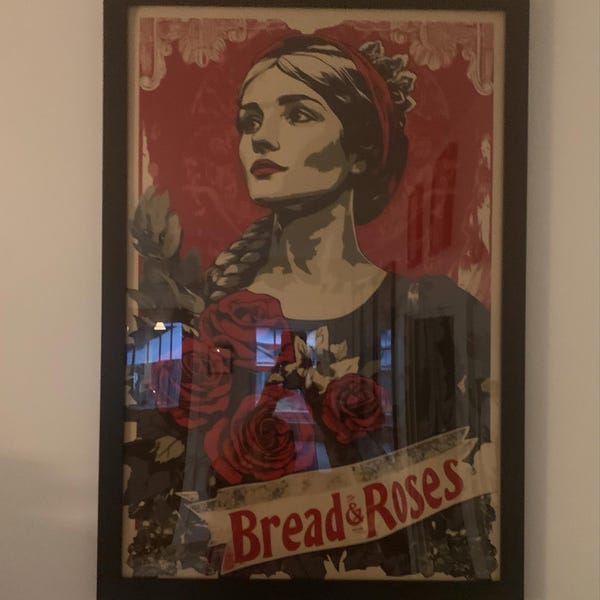 Bread and Roses Poster: Women's Suffrage Movement Art - Etsy