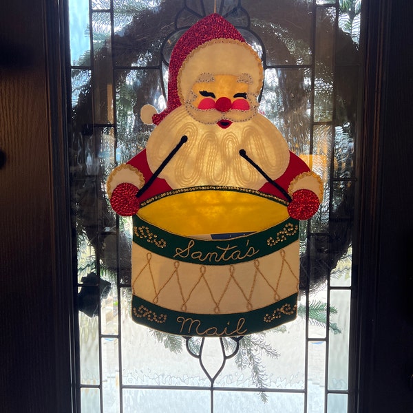 2005 BUCILLA Woodland Santa Ornament Set of 6 Christmas Felt Kit 85116 ...