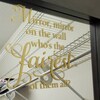 Mirror Mirror Decal | Mirror, Mirror on the Wall Who's the Fairest of ...