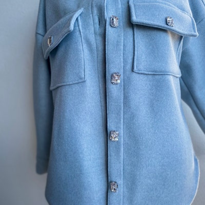 Polina Oversized Shacket Digital Pattern // UK 4-24, US 0-20 // PDF ...