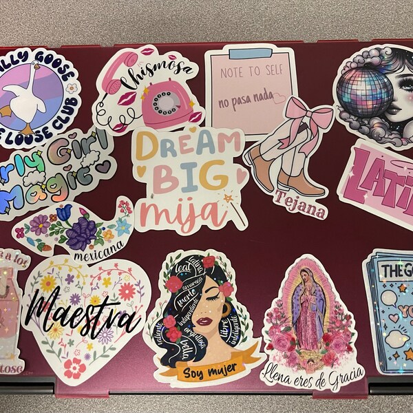 Dream Big Mija Sticker, Mexican Sticker, Spanish Sticker, Calcomania ...