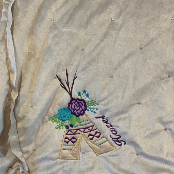 Roses Crown Tepee Teepee Tipi With Floral Flower Rose Crown Cute ...