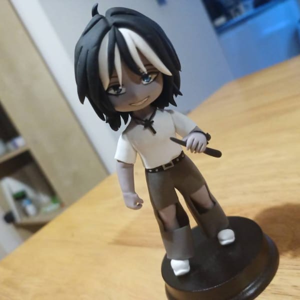 Anime Clay Figures, Game Clay Models, Cute Clay Models, Clay Dolls ...