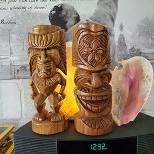 22 Mask LONO TIKI, God of Goodluck and Happiness, Hawaiian Tiki God ...