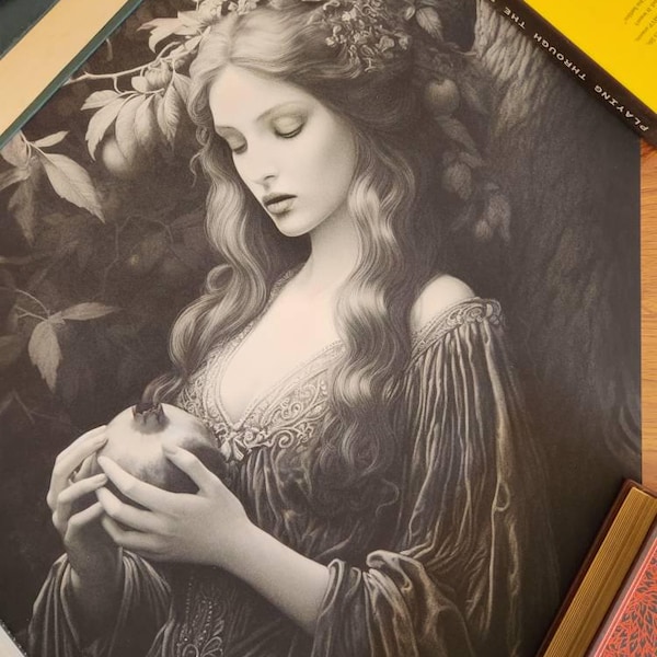 Enchanted Forest Window Tapestry Art Fantasy Forest Wall Art Enchanted ...