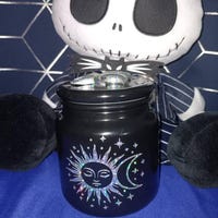 BATTY SKELETON | Spooky Vinyl Bumper Decal | Gothic Car Accessories ...