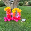 73cm Large Number Mosaic Balloon Frame DIY Balloon Number Stand 0-9 ...