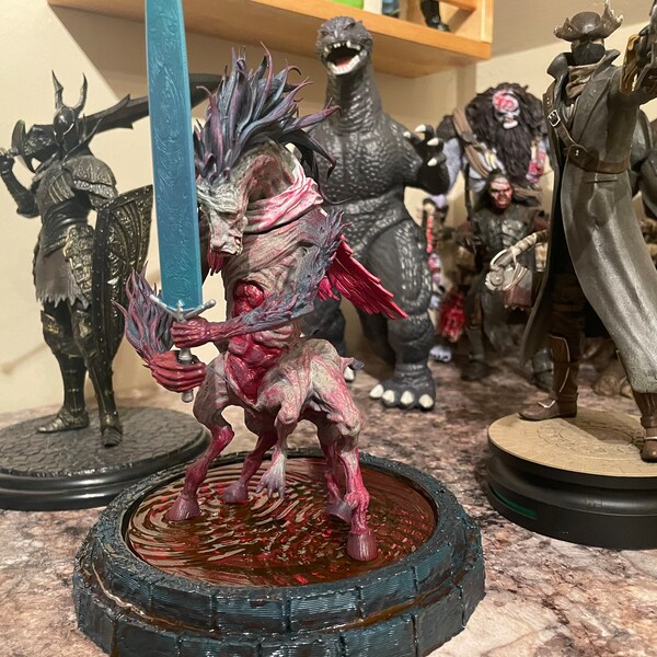 Ludwig the Holy Blade Resin Figure painted - Etsy Canada