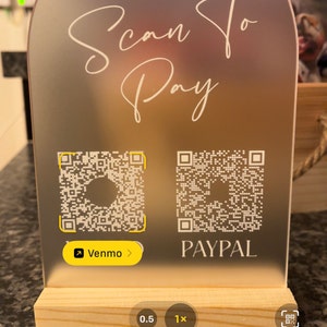 Connect With Us Social Media QR Code Sign Let's Get - Etsy