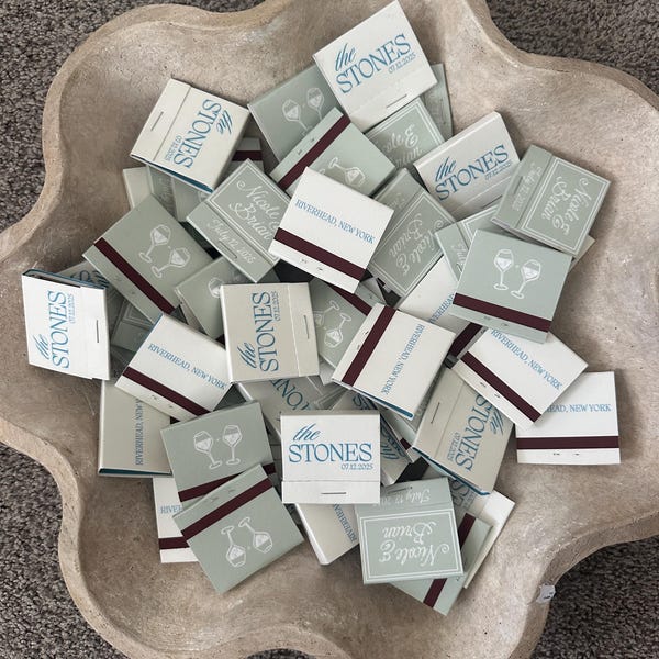Wedding Matches, Custom Matchbooks, Cute Matches, Custom Matches ...