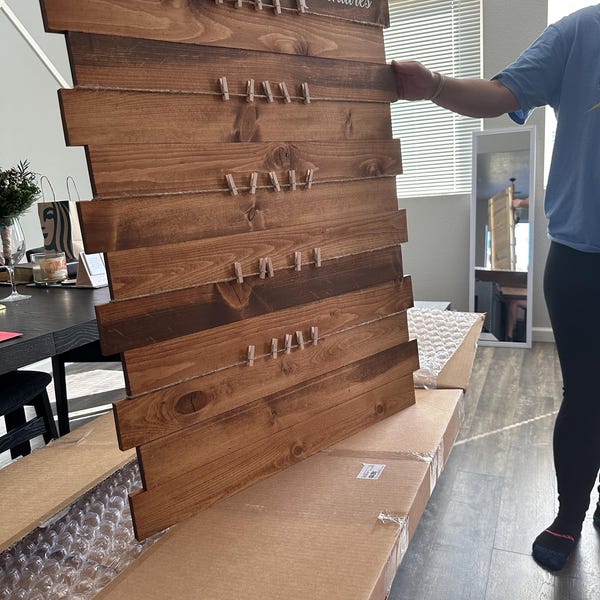 Photo Board, Picture Display, Picture Board, Wedding Photo Display ...