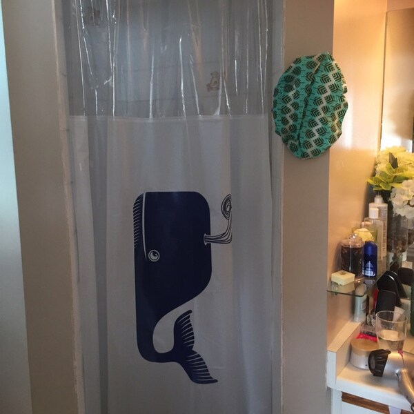 Whale Wall Decal- Large Whale Sticker, Nautical Wall Art, Sea Animal ...