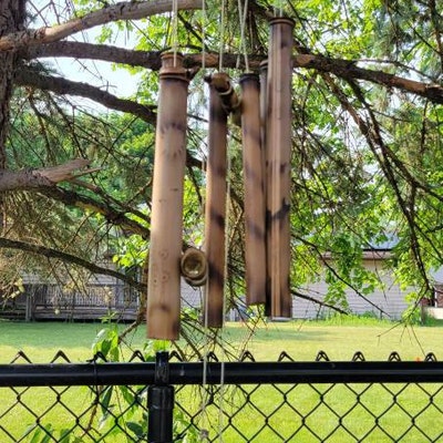 Action Mobile, Kinetic Art Sculpture of Natural Bamboo, Made in USA for ...