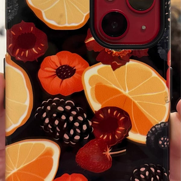 Fall Mosaic Collage Phone Case, Thanksgiving Vintage Charm Print ...
