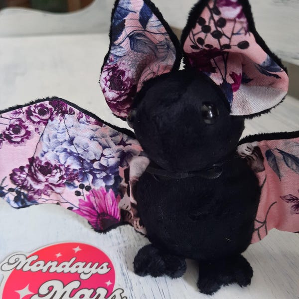 Bat Plush | Bat | Plushie | Stuffed Animal | Beezeeart Bat | Halloween ...
