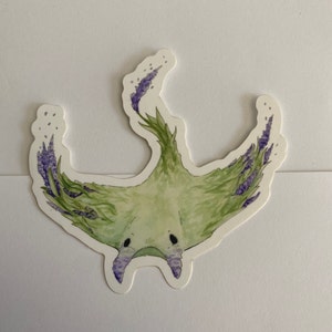 Spooky Ghost Octopus Print - Etsy