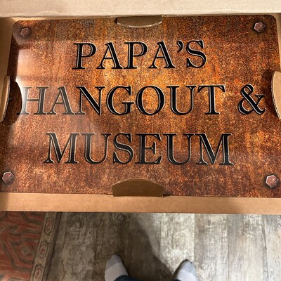 Custom Rusty Antique-style Metal Sign - Etsy