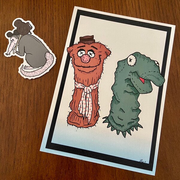 Marvelous Misadventures of Flapjack Print/ Cptn K’nuckles 8x10 Poster ...