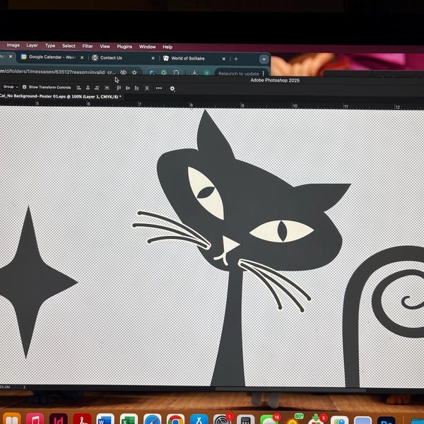 Atomic Cat SVG, Atomic Cat PNG, Digital Download, Mid Century Modern ...