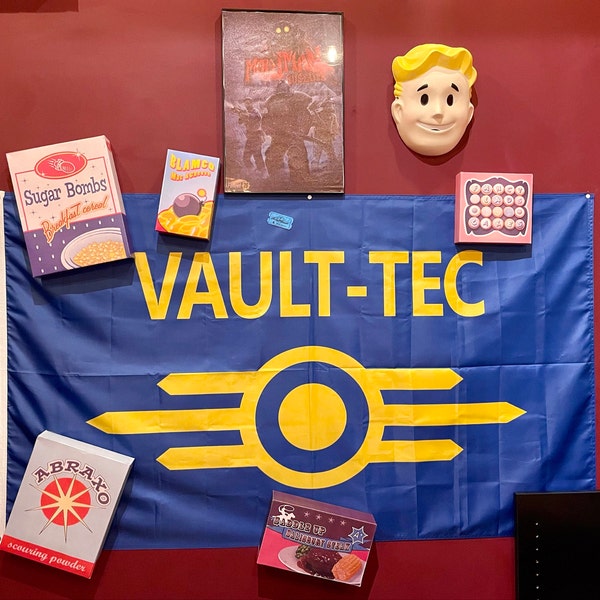 Un-official Handmade Fallout 4 - Cardboard Box Props - Etsy