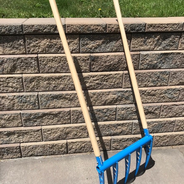 Treadlite Broadfork Garden Tool Hand Tiller - Etsy Nederland