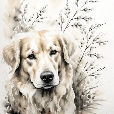 Custom Pet Portrait, Personal Pet Portrait From Photo, Digitally ...