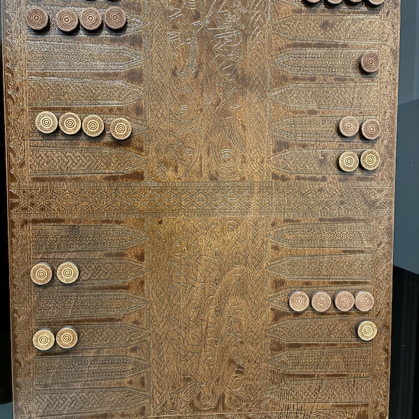 Ludus Duodecim Scriptorum, Ancient Roman Board Games, Handmade Board ...