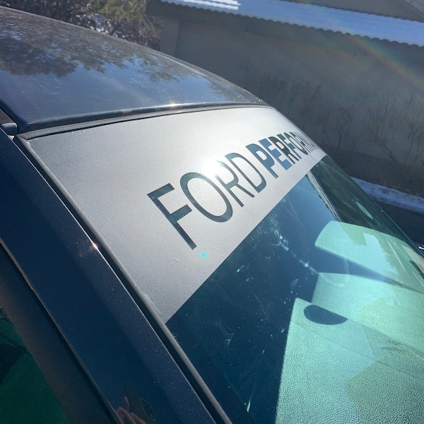 Ford St Rs Mustang Truck All Ford Banner Performance Sticker - Etsy