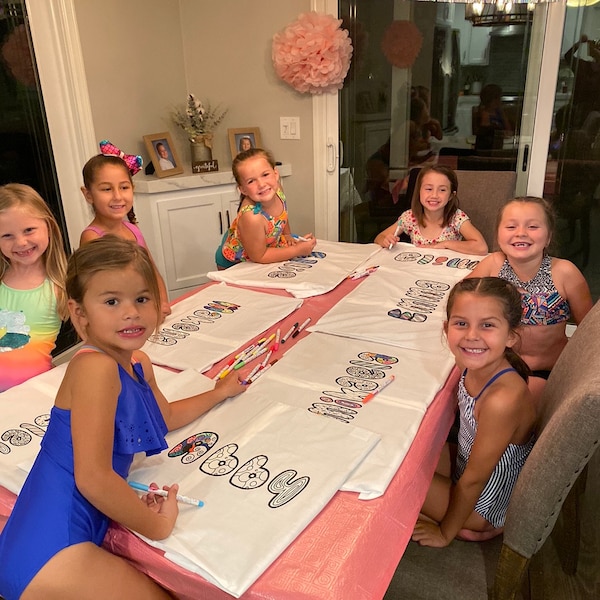 Color Me Personalized Pillow Case, Standard Size - Etsy