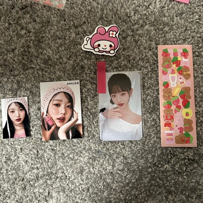 IVE Fanmade Photo Bias Pack Bundle wonyoung Photocards Inspired Cute Bias Pack Kpop Cute Gift ...