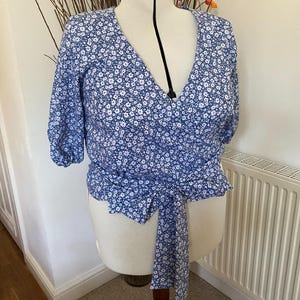 PDF Sewing Pattern, the Wrap Top, PDF Wrap Top Pattern, Instant ...
