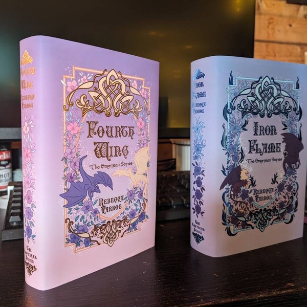 Fourth Wing Rose Gold Dust Jacket - Etsy