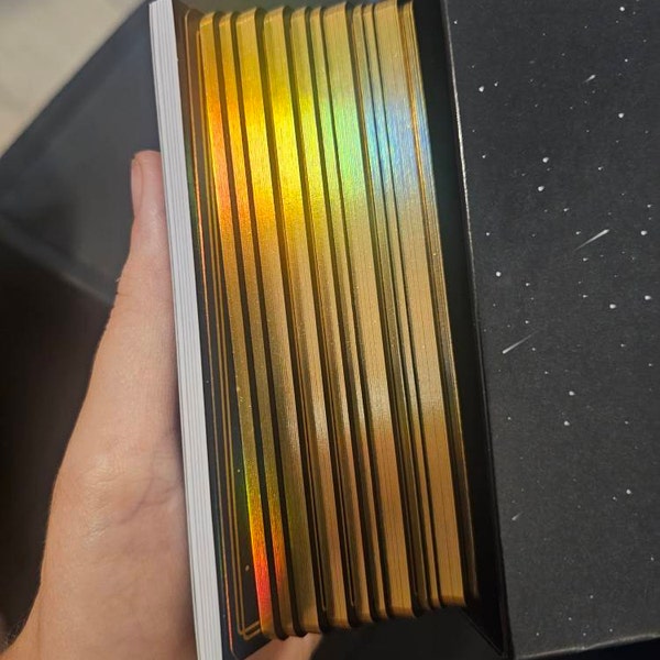 Tarot Deck Pink Gold Oracle Card Deck Deck of Many Things Tarot Card ...