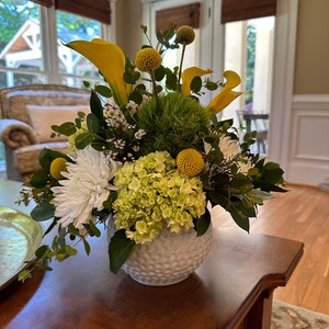 Round Golf Ball Ceramic Planter, White Spherical Display Pot Home Decor ...