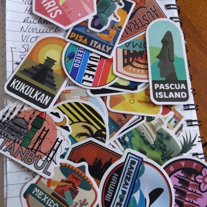 25/50 Vinyl Black White Theme Stickers Die Cut Decal Set | Etsy