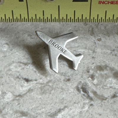 Personalized Logo Name Tag Company Badge Pin, Your Business Logo Name ...