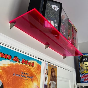 Perspex/acrylic Coloured Shelves Smoked Dark Grey for - Etsy