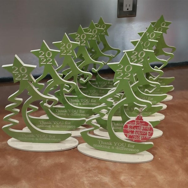 Christmas Tree Dxf Files for Laser Cnc Machine - Etsy
