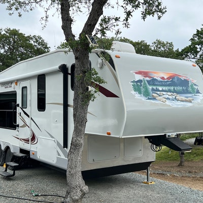 RV, Trailer, Camper, Motorhome Large Vinyl Decals/graphics Kit-k-0010r ...