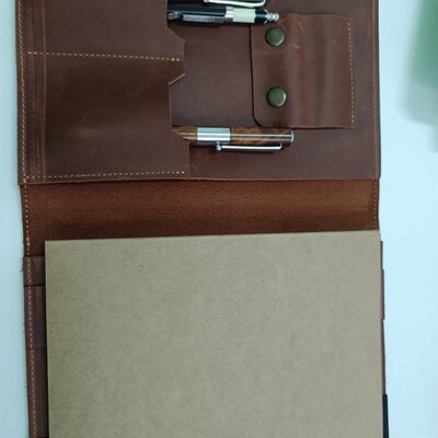 Leather 3 Ring Binder Personalized Custom 3 Ring Binder - Etsy