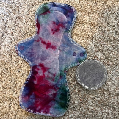 Set of THREE 'fluff Folds' Interlabial Pads assorted Colourways - Etsy