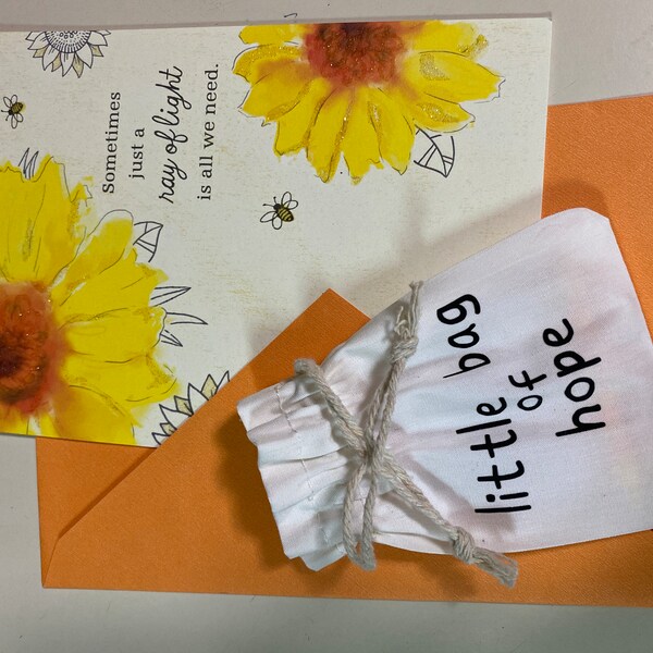 Hope Gift, Thinking of You, Thoughtful Gift, Positivity Gift ...