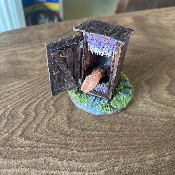 Custom Painted Clay Golem Miniature - Etsy