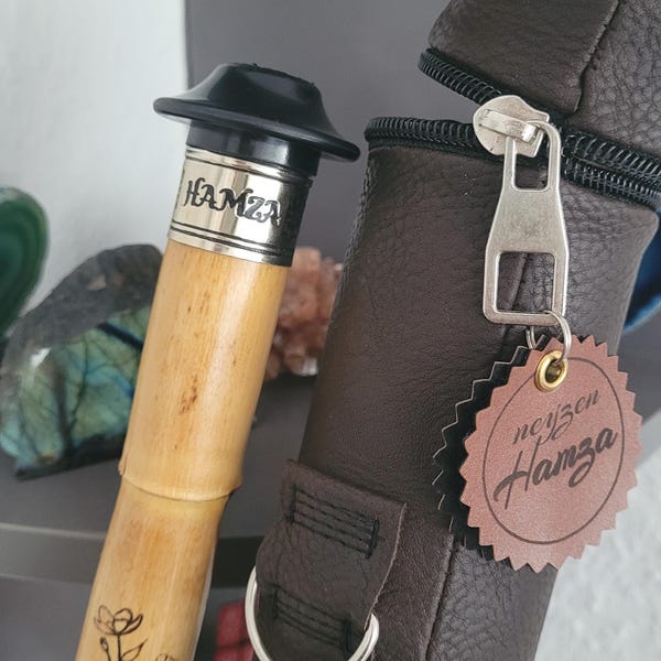 2 Professional Arabic Ney Flutes and 2 Quality Carrying Bags ...