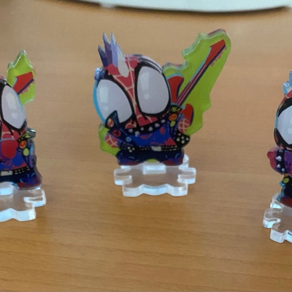 4cm Mini-spidee Acrylic Standee Across the Spider Verse – Hobie Brown ...