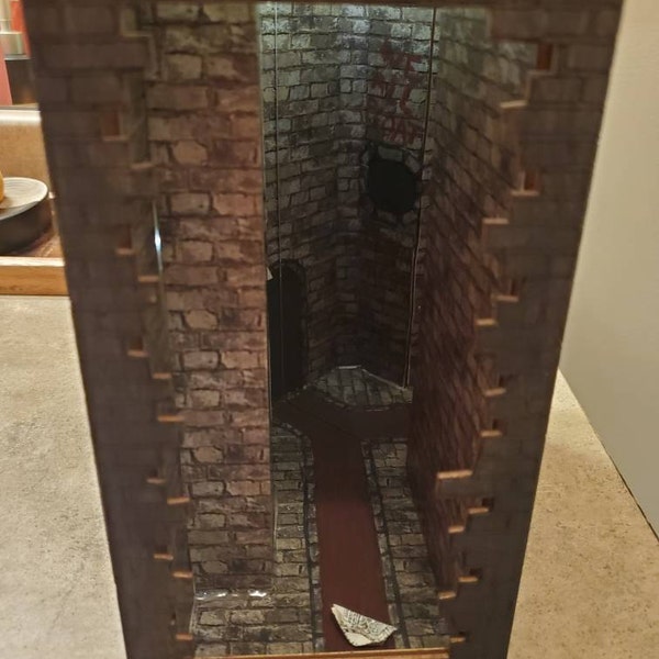 Book Nook Kit, Diorama, 'mirror Wall Kit' Diorama Book Nook (MR), Blank ...