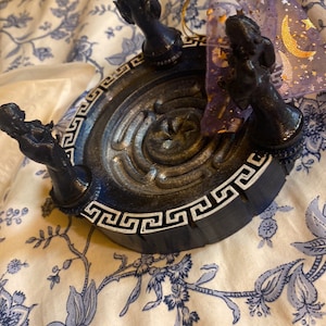 Vegvisir Norse/viking Compass Triple Goddess Moon Altar Mat | Etsy