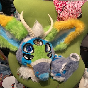 FREE SHIPPING 3D Printed Fursuit Splat Eyes Slime Eyes 3D - Etsy