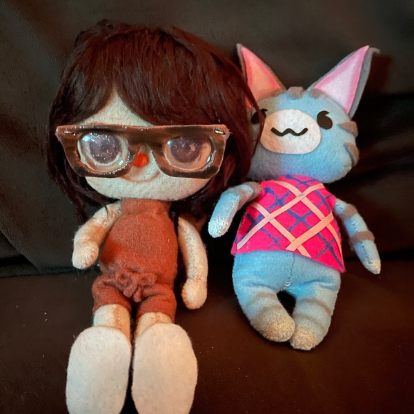 Animal Crossing Villager Persona Felt Doll PATTERN sewing Pattern Doll ...