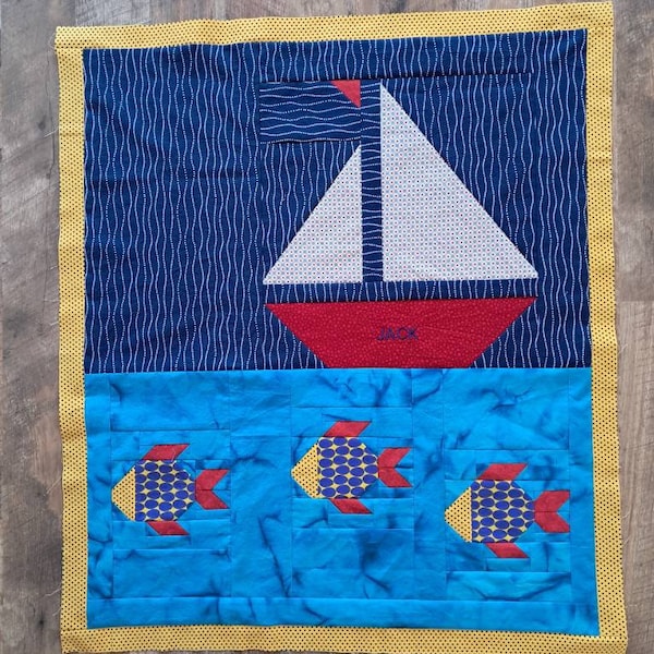 Sail Quilt Pattern by Thimble Blossoms*sail Quilt Pattern*sail Quilt*nantucket Summer Quilt ...